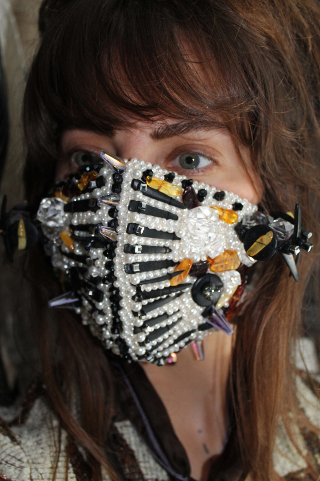 Danish Fashion Designer introduces the world's most extravagant mask ...